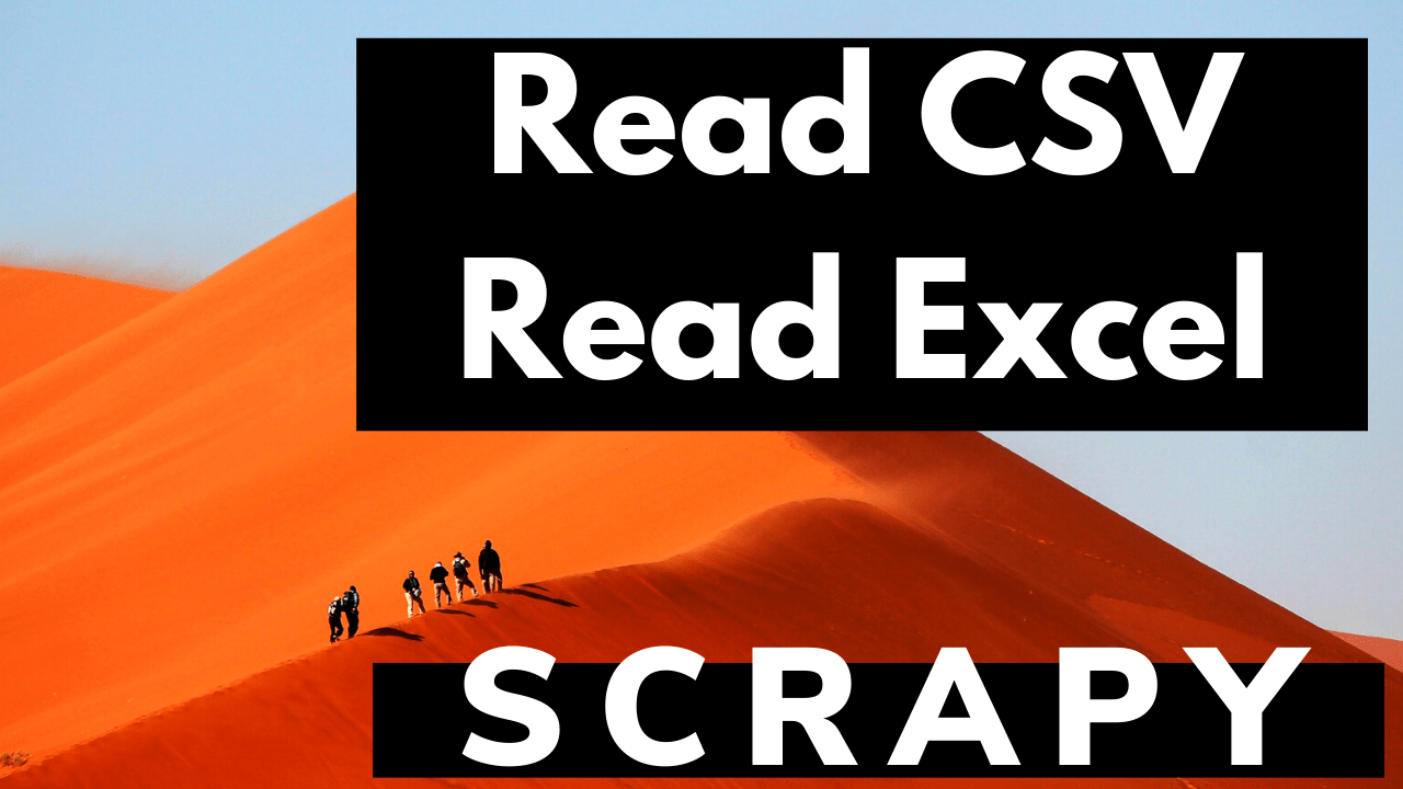 Read CSV, Excel in Scrapy - The BEST way! | codeRECODE Read CSV, Excel in Scrapy - The BEST way! | codeRECODE